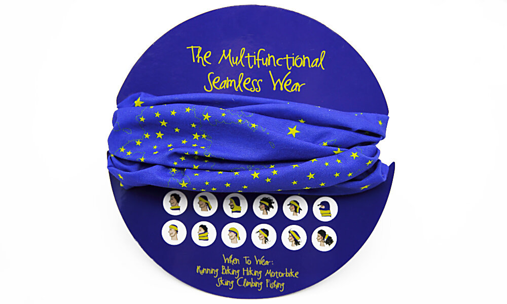 Bandana "Europe at night", 12,90